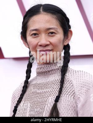 Chloe Zhao attends the red carpet for the 'Hamnet' premiere during the ...