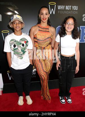 Dascha Polanco, son Aryam & daughter Dasany Kristal Gonzalez attending ...