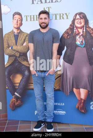 Dustin Milligan attending a photocell in Los Angeles, California Stock ...