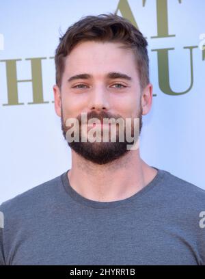 Dustin Milligan attending a photocell in Los Angeles, California Stock ...