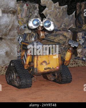 Wall-E robot at the world premiere of Disney Pixar's "Wall-E" at the ...