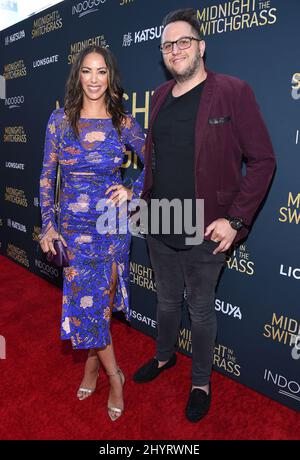 (L-R) Alex Menache and Kristen Doute at the MIDNIGHT IN THE SWITCHGRASS ...