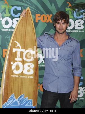 Chace Crawford at the 2008 Teen Choice Awards held at the Gibson ...