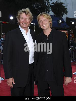 Nigel Lythgoe, Simon Lythgoe Los Angeles premiere of Tropic Thunder ...