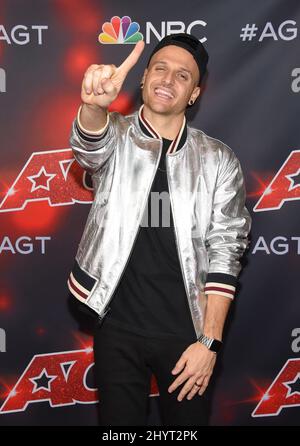 Dustin Tavella at "America's Got Talent" finale live show red carpet ...