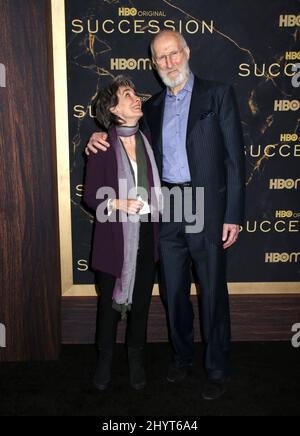 James Cromwell and Anna Stuart at the premiere of the film The Young ...