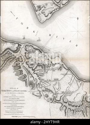 map of Gloucester Virginia Stock Photo - Alamy