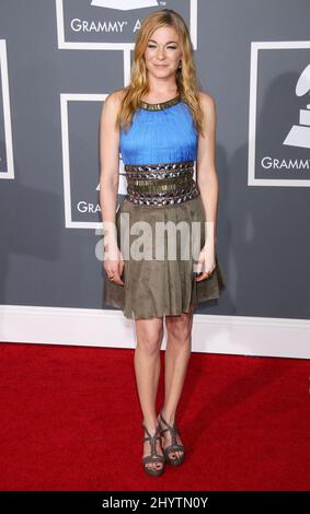 LeAnn Rimes 51st Annual Grammy Awards held at the Staples Center - Red carpet arrivals Los ...