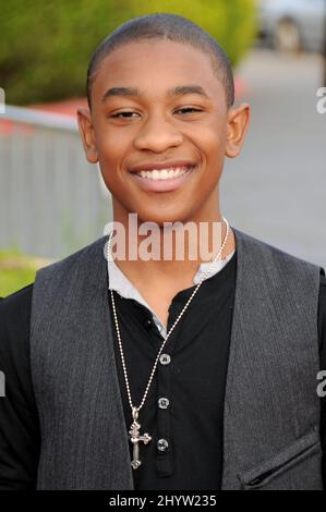 Justin Martin at the Los Angeles Premiere of THE SOLOIST held at the ...
