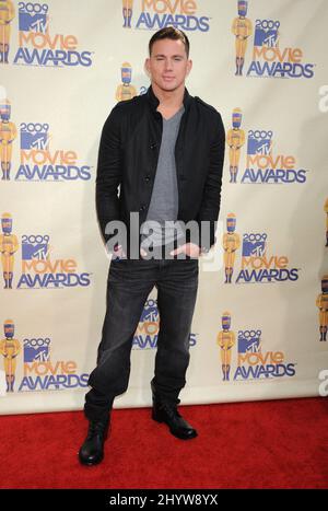 Channing Tatum arriving for the 2009 MTV Movie Awards at the Gibson ...