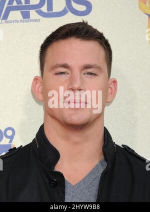 Channing Tatum arriving for the 2009 MTV Movie Awards at the Gibson ...