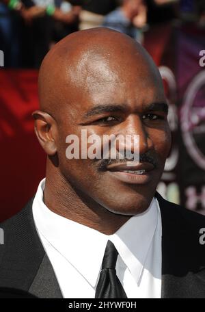 Evander Holyfield at the Annual ESPY Awards, held at the Nokia Theatre ...