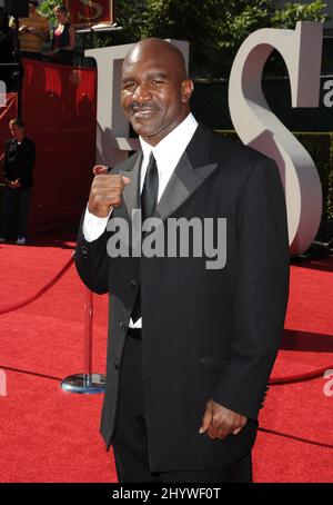 Evander Holyfield at the Annual ESPY Awards, held at the Nokia Theatre ...