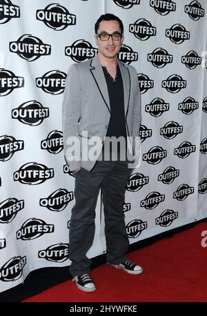 David Brind arrives at 'Dare' Closing Night Gala of Outfest held at the ...