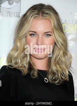 Rebecca Romijn Comic Con 2009 held at the San Diego Convention Center ...