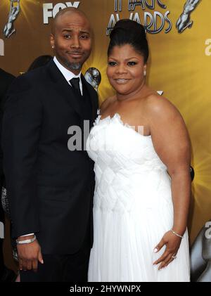 Mo'Nique and Sidney Hicks arriving for the 41st NAACP Image Awards held ...
