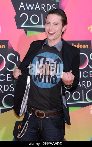 Jackson Rathbone arriving at Nickelodeon's 23rd Annual Kid's Choice ...
