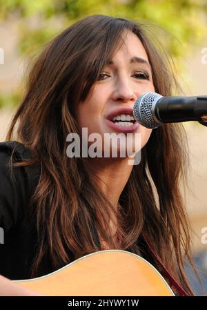 Kate Voegele performs live in concert at Revolution Live, opening for ...