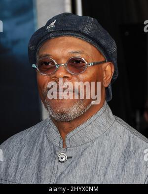 Samuel L Jackson at the World Premiere of "IRON MAN 2" held at the El ...