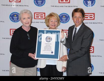 Susan Flannery, Lee Phillip Bell, Bradley Bell Guinness World Record's ...