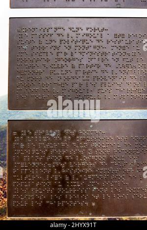 Braille is a system of reading and writing by touch used by the blind ...