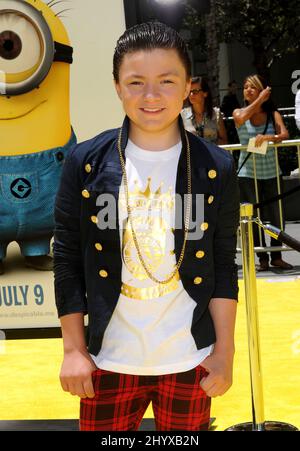 Joseph Castanon at the premiere of "Despicable Me" held at the Nokia ...