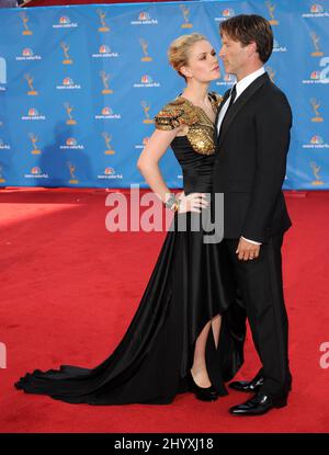 Anna Paquin arriving at the 62nd Annual Primetime Emmy Awards held at ...