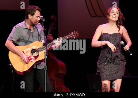 Sarah Buxton,Jedd Hughes at the Academy of Country Music Awards Honors ...