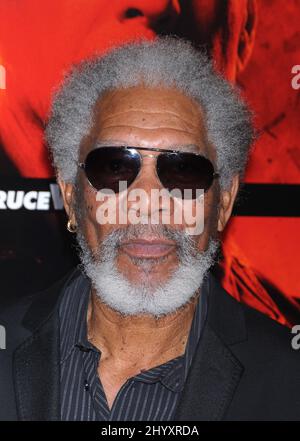 Morgan Freeman at the special screening of 'Red' held at Grauman's ...