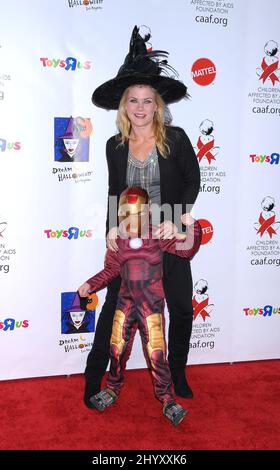 Alison Sweeney and son Ben 17th Annual Dream Halloween to benefit the ...