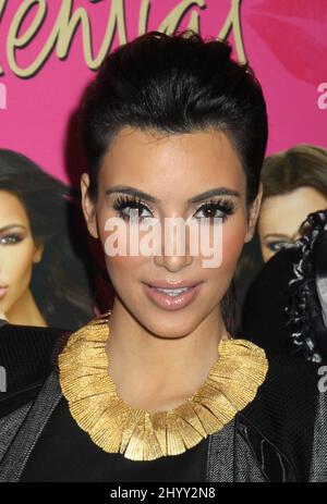 Kim Kardashian at Barnes & Noble for a book signing for her new book ...