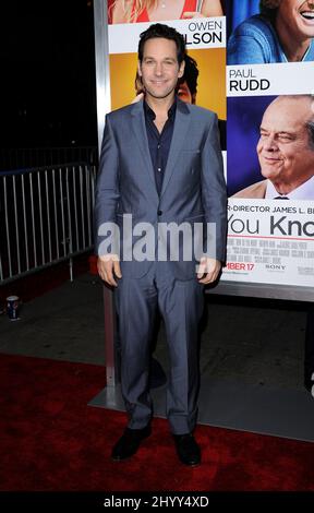 PAUL RUDD HOW DO YOU KNOW WORLD PREMIERE LOS ANGELES CALIFORNIA USA 13 ...