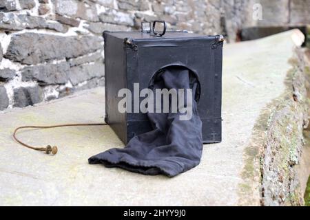 Chicago Ferrotype company street box postcard camera circa 1900 at ...