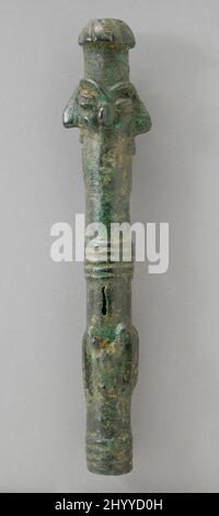 Decorated Tube. Iran, Luristan, Luristan bronzes, circa 1000-650 B.C ...