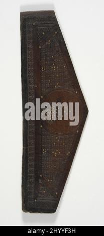 Bookbinding. Egypt, 14th century. Manuscripts; covers. Leather, blind ...