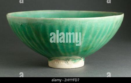 Bowl. Iran, first half of 14th century. Ceramics. Fritware, molded and ...