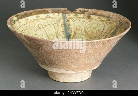 Bowl. Syria, late 12th-first half of 13th century. Ceramics. Fritware ...