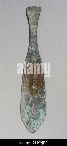 Ancient Knife with Modern Inscription. Egypt, probably New Kingdom ...