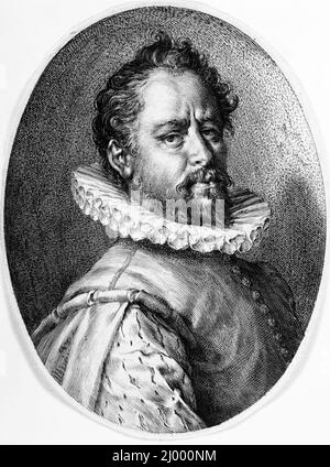 Portrait of Bartholomeus Spranger. Jan Harmensz. Muller (Holland ...