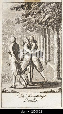 Illustration for 'Uprightness and Hypocrisy'. Daniel Nikolaus ...