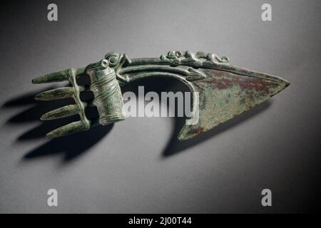 Spike - butted Axehead. Iran, Luristan, circa 1350-1000 B.C.. Arms and ...