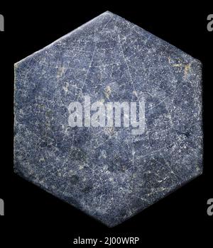Tile. Syria, 12th century. Ceramics. Fritware, molded and glazed Stock ...