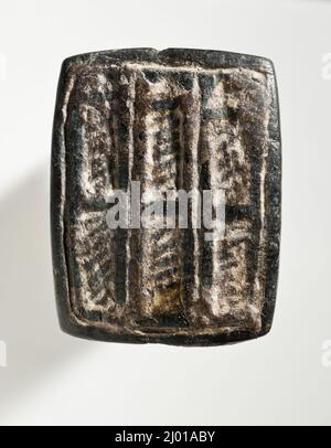 Stamp Seal, Gabled, Hemispheroid. Western Iran, circa 4th millennium B ...