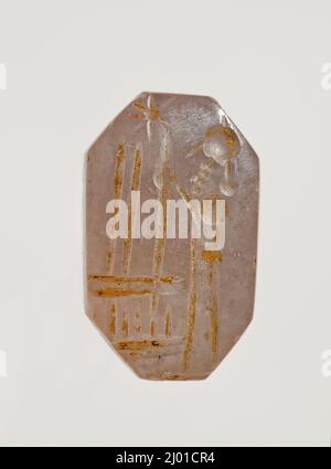Stamp Seal. Assyria or Mesopotamia, Neo-Assyrian or neo-Babylonian ...