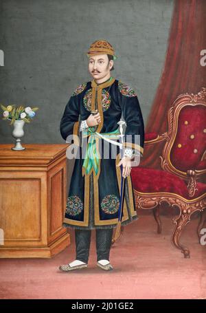 Bhimsen Thapa of Nepal Stock Photo - Alamy