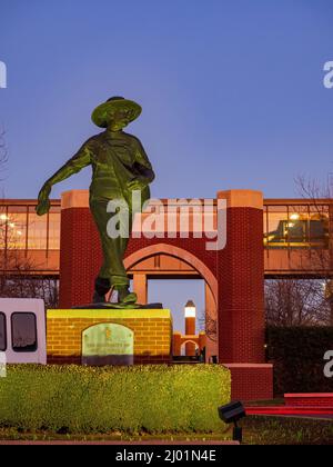 Sunset view of the campus of University of Oklahoma Health Science ...