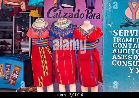 Beautiful Ixil traditional clothing, Nebaj, El Quiché, Guatemala Stock ...