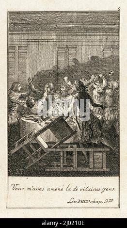 Illustration for Le Page's 'Gil Blas'. Daniel Nikolaus Chodowiecki ...