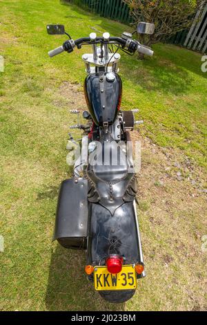 2006 FXS Harley Davidson custom motorcycle chopper Stock Photo - Alamy