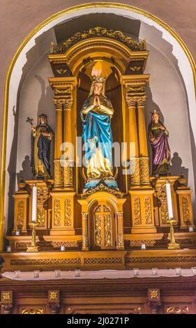 Virgin Mary statues, Phoenix, Arizona. Founded 1881, rebuilt stained ...